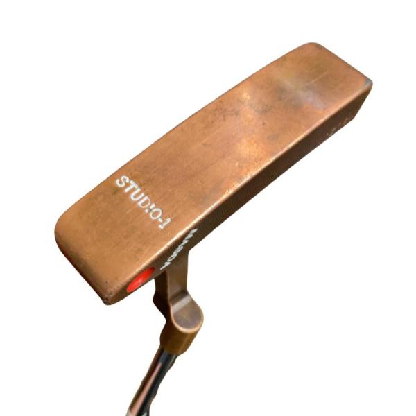 中古　Dランク　ＭＡＳＤＡ　ＭＡＳＤＡ　ＭＡＳＤＡ　ＳＴＵＤＩＯ−１（レッドポイント）　３４インチ　パター　スチール 　フレックスその他 ロフト角:4.00