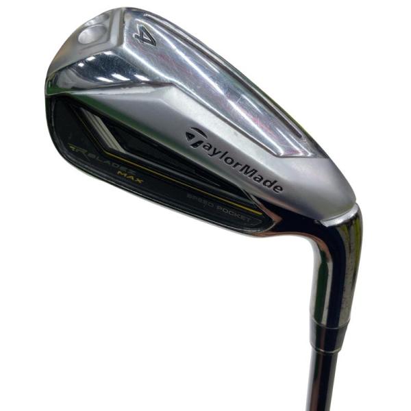 中古　Cランク　テーラーメイド　ＲＯＣＫＥＴ　ＢＬＡＤＥＺ　ＲＯＣＫＥＴ　ＢＬＡＤＥＺ　ＭＡＸ　＃４　単品アイアン　ＴＭ７−１１３ 　フレックスＳ ロフト角:20.00
