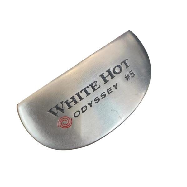 中古　Cランク　オデッセイ　ＷＨＩＴＥ　ＨＯＴ　ＷＨＩＴＥ　ＨＯＴ　＃５　３２インチ　パター　スチール 　フレックスその他 ロフト角:0.00