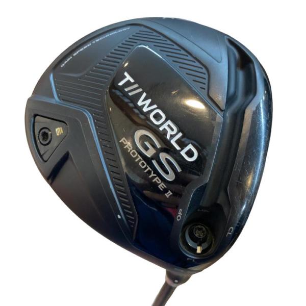中古　Cランク　本間ゴルフ　ＴＯＵＲ　ＷＯＲＬＤ　ＴＯＵＲ　ＷＯＲＬＤ　ＧＳ　ＰＲＯＴＯＴＹＰＥ　ＩＩ　９．５°　ドライバー　ＶＩＺＡＲＤ　ＦＺ−５ 　フレックスＳ ロフト角:9.50