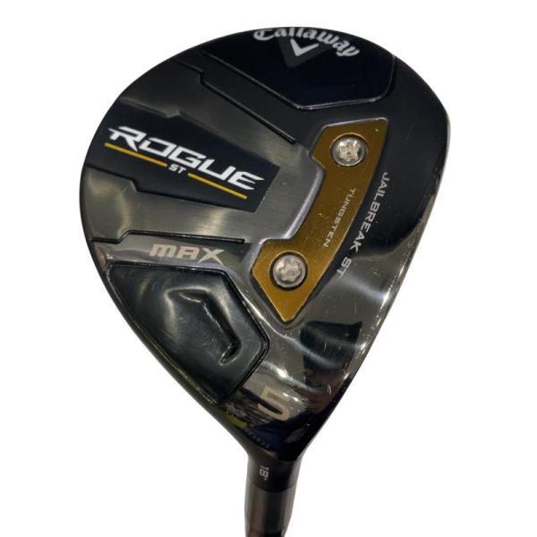 中古　Cランク　キャロウェイ　ＲＯＧＵＥ　ＳＴ　ＲＯＧＵＥ　ＳＴ　ＭＡＸ　　５Ｗ　フェアウェイウッド　リシャフト 　フレックスその他 ロフト角:18.00