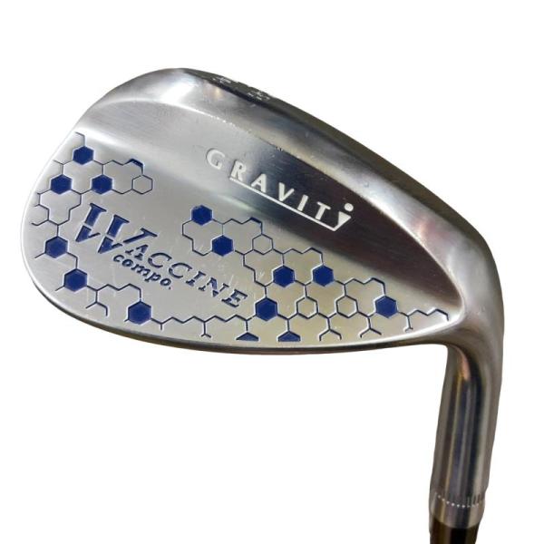 中古　Dランク　グラビティー　ＷＡＣＣＩＮＥ　ｃｏｍｐｏ．　ＷＡＣＣＩＮＥ　ｃｏｍｐｏ．　ウェッジ（ニッケルクロムサテン）　５８°／０８°　ウェッジ　リシャフト 　フレックスその他 ロフト角:58.00