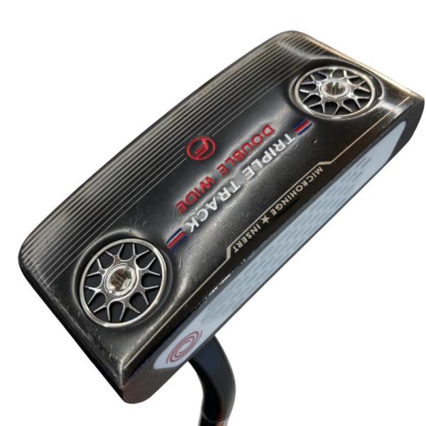 中古　Cランク　オデッセイ　ＴＲＩＰＬＥ　ＴＲＡＣＫ　ＴＲＩＰＬＥ　ＴＲＡＣＫ　ＤＯＵＢＬＥ　ＷＩＤＥ　３３インチ　パター　ＳＴＲＯＫＥ　ＬＡＢ　ＢＬＡＣＫ 　フレックスその他 ロフト角:3.00