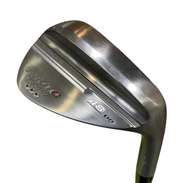 中古　Bランク　ＰＲＯＴＯ−ＣＯＮＣＥＰＴ　ＰＲＯＴＯ−ＣＯＮＣＥＰＴ　ＰＲＯＴＯ−ＣＯＮＣＥＰＴ　ＦＯＲＧＥＤ　ＷＥＤＧＥ（メッキ）　４８°／０８°　ウェッジ　純正特注シャフト 　フレックスその他 ロフト角:48.00