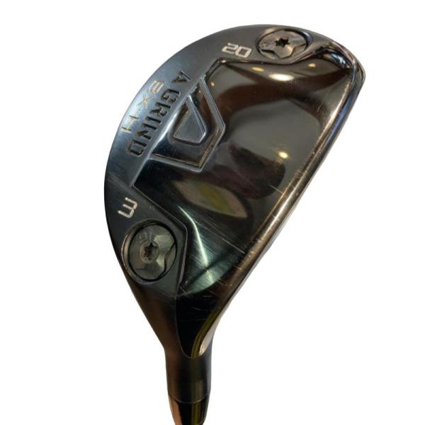 中古　Cランク　Ａ　ＤＥＳＩＧＮ　ＧＯＬＦ　Ａ　ＧＲＩＮＤ　Ａ　ＧＲＩＮＤ　ＢＸ−Ｈ　Ｕ３　ユーティリティ　リシャフト 　フレックスその他 ロフト角:20.00