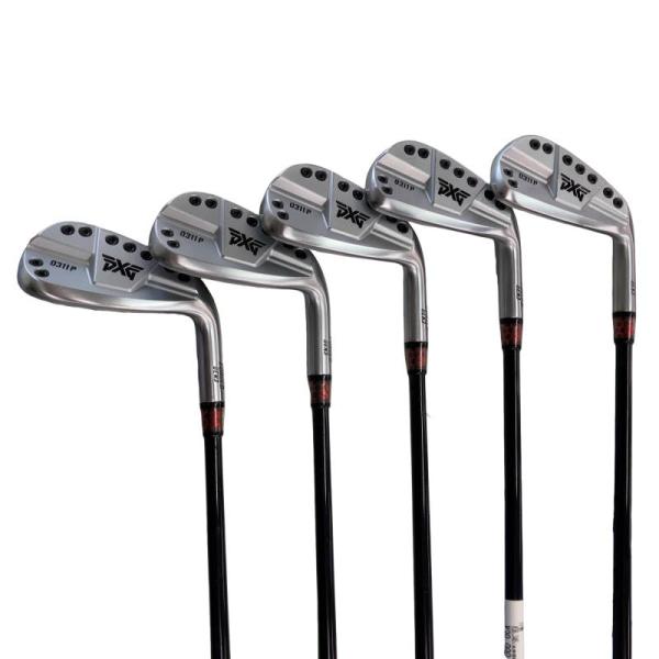 中古　Cランク　ＰＸＧ　ＰＸＧ　ＰＸＧ　０３１１Ｐ　ＧＥＮ３　６Ｓ（実本数：５本セット）　アイアンセット　リシャフト 　フレックスその他 ロフト角:24.00