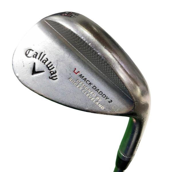 中古　Cランク　キャロウェイ　ＭＡＣＫ　ＤＡＤＤＹ　ＭＡＣＫ　ＤＡＤＤＹ　２　クロムメッキ　５４°／１４°Ｓ　ウェッジ　Ｄｙｎａｍｉｃ　Ｇｏｌｄ 　フレックスＳ ロフト角:54.00