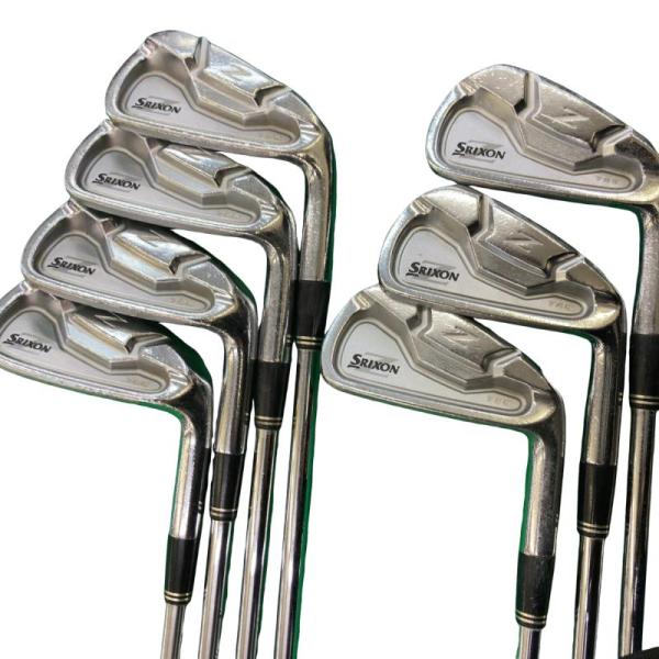 中古　Dランク　ダンロップ　ＳＲＩＸＯＮ　ＳＲＩＸＯＮ　Ｚ７２５　　８Ｓ（実本数：７本セット）　アイアンセット　Ｄｙｎａｍｉｃ　Ｇｏｌｄ　Ｄ．Ｓ．Ｔ 　フレックスＳ ロフト角:25.00