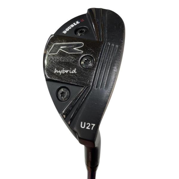 中古　Cランク　ジャスティック　ＰＲＯＣＥＥＤ　ＰＲＯＣＥＥＤ　ＤＯＵＢＬＥ−Ｒ　ＨＹＢＲＩＤ　ＵＴ　２７°　ユーティリティ　リシャフト 　フレックスその他 ロフト角:27.00