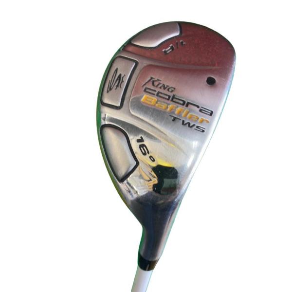 中古　Cランク　コブラ　ＫＩＮＧ　ｃｏｂｒａ　ＫＩＮＧ　ｃｏｂｒａ　Ｂａｆｆｌｅｒ　ＴＷＳ　１／Ｒ　ユーティリティ　リシャフト 　フレックスその他 ロフト角:16.00