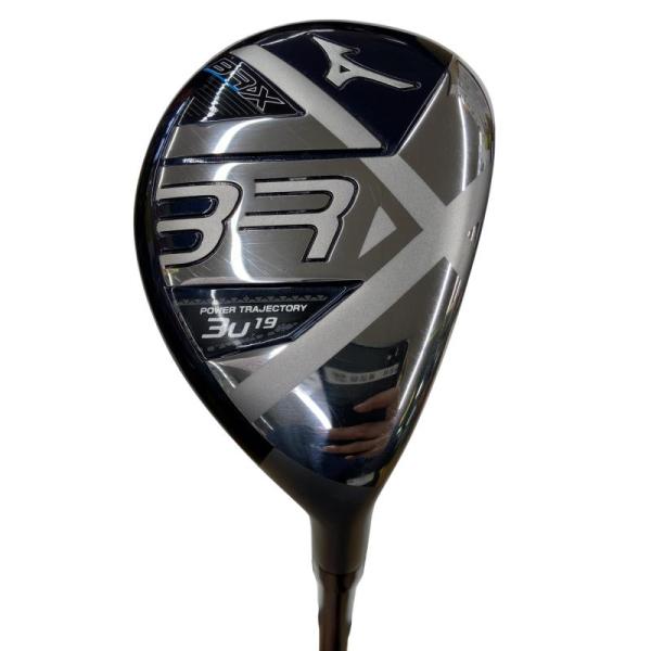 中古　Bランク　ミズノ　ＢＲ−Ｘ　ＢＲ−Ｘ　Ｕ３　ユーティリティ　ＢＲ−Ｘ 　フレックスＲ ロフト角:19.00
