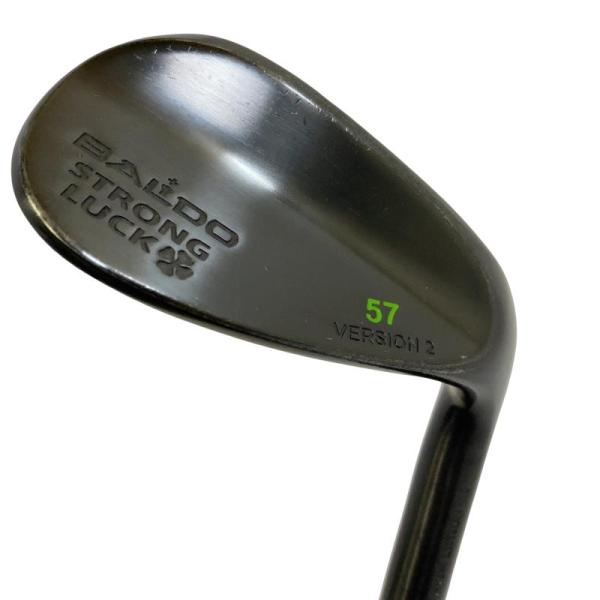 中古　Cランク　ＢＡＬＤＯ　ＢＡＬＤＯ　ＢＡＬＤＯ　ＳＴＲＯＮＧ　ＬＵＣＫ　ＶＥＲＳＩＯＮ　２　５７°　ウェッジ　純正特注シャフト 　フレックスＳ ロフト角:57.00