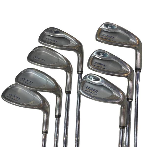 中古　Cランク　ダンロップ　ＨＩ−ＢＲＩＤ　ＨＩ−ＢＲＩＤ　ＤＩＧＩＴＡＬ　Ａｕｔｏｆｏｃｕｓ　　６Ｓ（実本数：５本セット）　アイアンセット　ＮＳ　ＰＲＯ　１０５ＧＨ 　フレックスＳ ロフト角:25.00