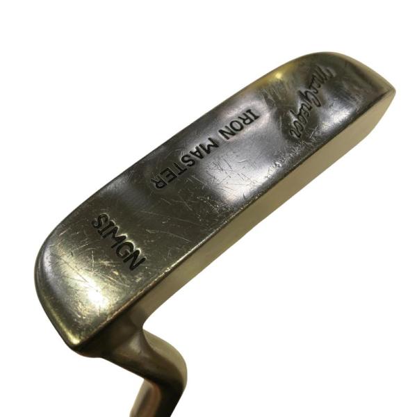 中古　Cランク　マグレガー　ＩＲＯＮ　ＭＡＳＴＥＲ　ＩＲＯＮ　ＭＡＳＴＥＲ　ＳＩＭＧＮ　パター　スチール 　フレックスその他 ロフト角:0.00