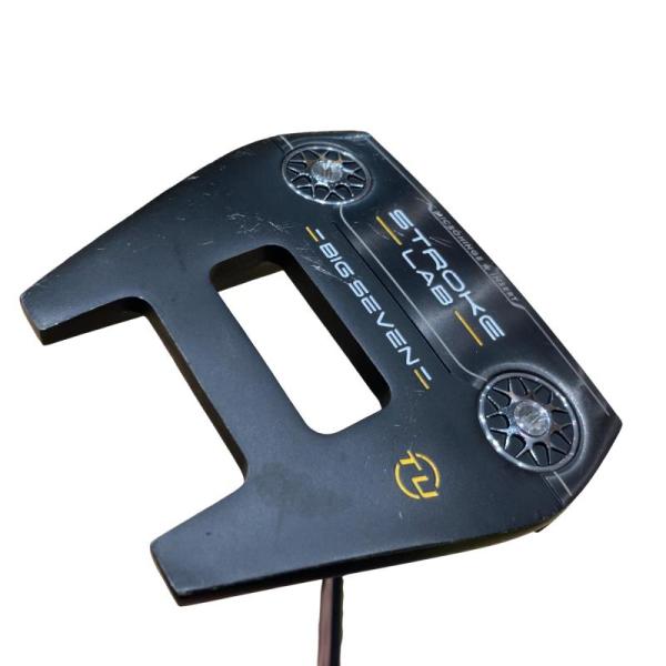 中古　Cランク　オデッセイ　ＳＴＲＯＫＥ　ＬＡＢ　ＢＬＡＣＫ　ＳＴＲＯＫＥ　ＬＡＢ　ＢＬＡＣＫ　ＢＩＧ　ＳＥＶＥＮ　ＴＵ　３４インチ　パター　ＳＴＲＯＫＥ　ＬＡＢ　ＢＬＡＣＫ 　フレックスその他 ロフト角:0.00