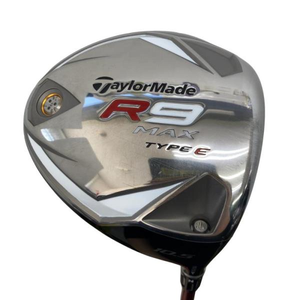 中古　Cランク　テーラーメイド　Ｒ９　Ｒ９　ＭＡＸ　ＴＹＰＥ　Ｅ　１０．５°　ドライバー　Ｍｏｔｏｒｅ　ＬＩＴＥ　５０（ドライバー） 　フレックスＳ ロフト角:10.50