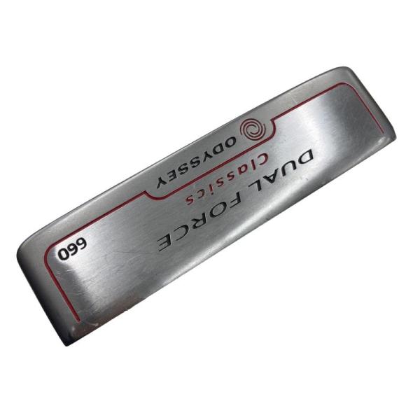 中古　Cランク　オデッセイ　ＤＵＡＬ　ＦＯＲＣＥ　Ｃｌａｓｓｉｃｓ　ＤＵＡＬ　ＦＯＲＣＥ　Ｃｌａｓｓｉｃｓ　６６０　３４インチ　パター　スチール 　フレックスその他 ロフト角:3.00