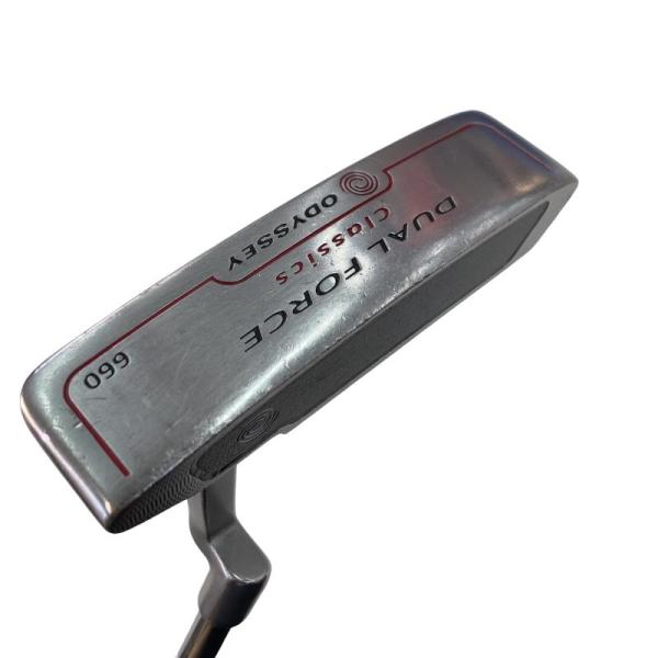 中古　Cランク　オデッセイ　ＤＵＡＬ　ＦＯＲＣＥ　Ｃｌａｓｓｉｃｓ　ＤＵＡＬ　ＦＯＲＣＥ　Ｃｌａｓｓｉｃｓ　６６０　３４インチ　パター　スチール 　フレックスその他 ロフト角:3.00