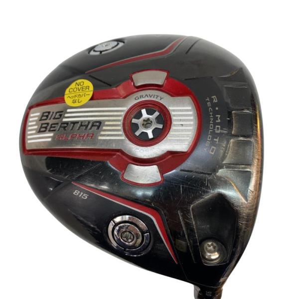 中古　Cランク　キャロウェイ　ＢＩＧ　ＢＥＲＴＨＡ　ＢＩＧ　ＢＥＲＴＨＡ　ＡＬＰＨＡ　８１５　　９°　ドライバー　Ｓｐｅｅｄｅｒ　６６１　ＥＶＯＬＵＴＩＯＮ 　フレックスＳ ロフト角:9.00