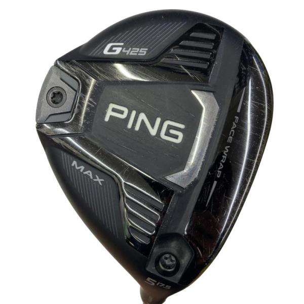 中古　Cランク　ピン　Ｇ４２５　Ｇ４２５　ＭＡＸ　５Ｗ（アーコス無し）　フェアウェイウッド　ＰＩＮＧ　ＴＯＵＲ　１７３−５５（ＦＷ） 　フレックスＳ ロフト角:17.50