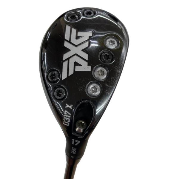 中古　Cランク　ＰＸＧ　ＰＸＧ　ＰＸＧ　０３１７Ｘ　１７°　ユーティリティ　純正特注シャフト 　フレックスＳ ロフト角:17.00
