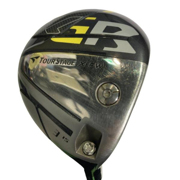 中古　Cランク　ブリヂストン　ＴＯＵＲＳＴＡＧＥ　ＴＯＵＲＳＴＡＧＥ　Ｘ−ＦＷ　ＧＲ（２０１４）　３Ｗ　フェアウェイウッド　Ｔｏｕｒ　ＡＤ　ＭＴ−６ 　フレックスＳ ロフト角:15.00