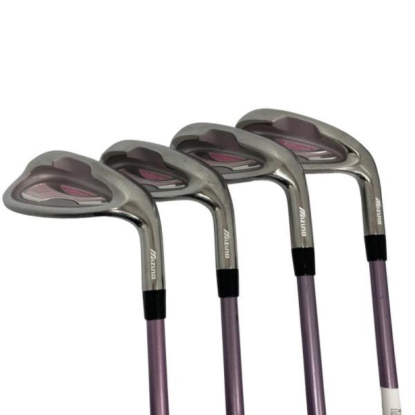 中古　Cランク　ミズノ　ＺＥＰＨＹＲ　ＺＥＰＨＹＲ（２００９）　５Ｓ　レディース（実本数：４本セット）　アイアンセット　ＺＥＰＨＹＲ　オリジナル 　フレックスＬ ロフト角:34.00
