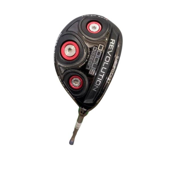 中古　Cランク　ＤＯＣＵＳ　ＤＯＣＵＳ　ＤＥＳＩＧＮ　ＤＯＣＵＳ　ＤＥＳＩＧＮ　ＲＥＶＯＬＵＴＩＯＮ　Ｕ３　ユーティリティ　純正特注シャフト 　フレックスＸ ロフト角:20.50