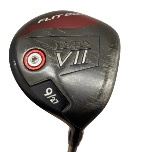 中古　Cランク　特価メーカー　ＦＬＩＴ−ＢＯＸ　ＦＬＩＴ−ＢＯＸ　９Ｗ　フェアウェイウッド　オリジナルカーボン 　フレックスＲ ロフト角:24.00