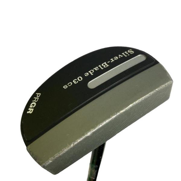 中古　Dランク　プロギア　ＳＩＬＶＥＲ−ＢＬＡＤＥ　ＳＩＬＶＥＲ−ＢＬＡＤＥ　０３ＣＳ（センターシャフト）　３４インチ　パター　スチール 　フレックスその他 ロフト角:3.00