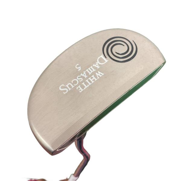 中古　Dランク　オデッセイ　ＷＨＩＴＥ　ＤＡＭＡＳＣＵＳ　ＷＨＩＴＥ　ＤＡＭＡＳＣＵＳ　＃５　３４インチ　パター　スチール 　フレックスその他 ロフト角:3.00