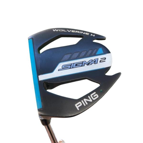 中古　Cランク　ピン　ＳＩＧＭＡ　２　ＳＩＧＭＡ　２　ＷＯＬＶＥＲＩＮＥ　Ｈ（長さ調整機能付き）（ＰＰ６０）　レフティ　パター　スチール 　フレックスその他 ロフト角:3.00