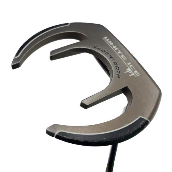 中古　Cランク　オデッセイ　ＷＨＩＴＥ　ＩＣＥ　ＷＨＩＴＥ　ＩＣＥ　ＳＡＢＥＲＴＯＯＴＨ　３４インチ　パター　スチール 　フレックスその他 ロフト角:3.00