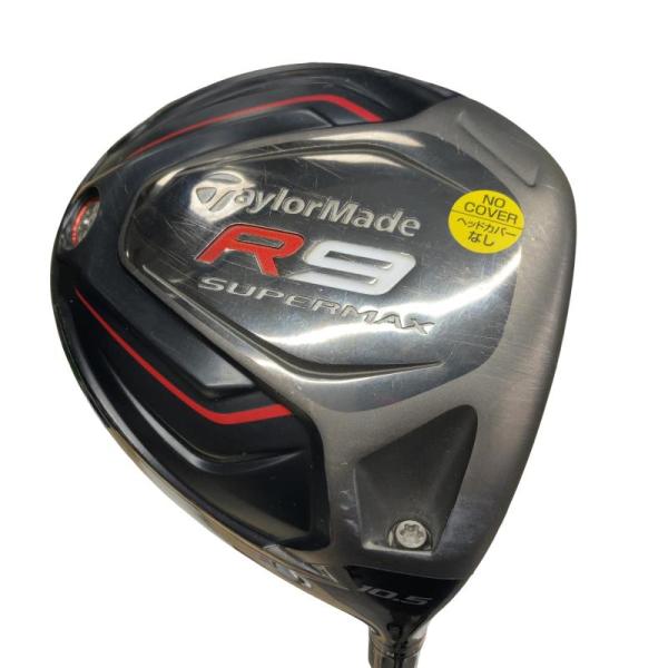 中古　Cランク　テーラーメイド　Ｒ９　Ｒ９　ＳＵＰＥＲ　ＭＡＸ　１０．５°　ドライバー　Ｍｏｔｏｒｅ　ＳＵＰＥＲＭＡＸ　５０（ドライバー） 　フレックスＳＲ ロフト角:10.50