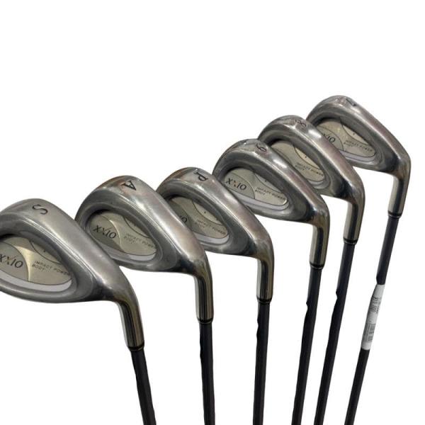 中古　Cランク　ダンロップ　ＸＸＩＯ　ＸＸＩＯ（２００４）　　７Ｓ　レディース（実本数：６本セット）　アイアンセット　ＸＸＩＯ　ＭＰ３００Ｌ 　フレックスＬ ロフト角:32.00