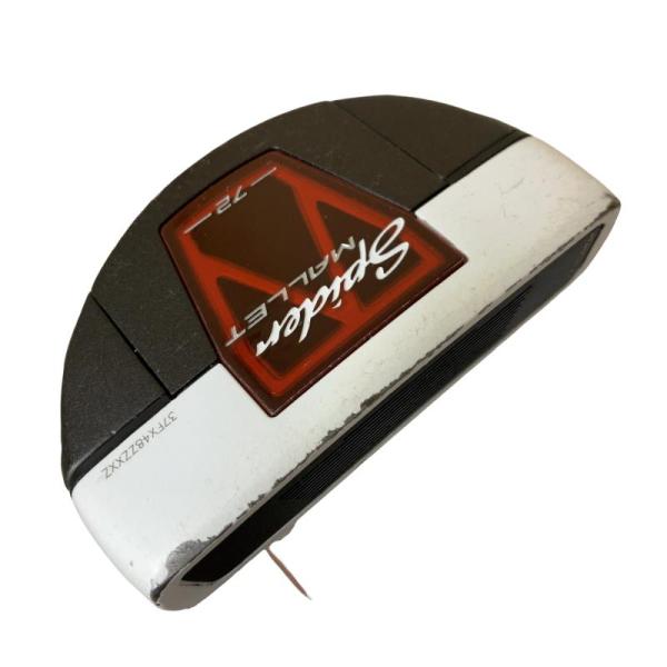 中古　Cランク　テーラーメイド　Ｓｐｉｄｅｒ　Ｓｐｉｄｅｒ　ＭＡＬＬＥＴ　７２　３４インチ　パター　スチール 　フレックスその他 ロフト角:3.00