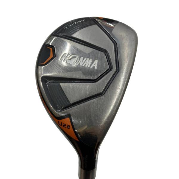 中古　Cランク　本間ゴルフ　ＴＯＵＲ　ＷＯＲＬＤ　ＴＯＵＲ　ＷＯＲＬＤ　ＴＷ７４７　２２°　ユーティリティ　ＶＩＺＡＲＤ　ＵＴ−Ｈ７ 　フレックスその他 ロフト角:22.00