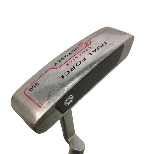 中古　Cランク　オデッセイ　ＤＵＡＬ　ＦＯＲＣＥ　Ｃｌａｓｓｉｃｓ　ＤＵＡＬ　ＦＯＲＣＥ　Ｃｌａｓｓｉｃｓ　５５０　３４インチ　パター　スチール 　フレックスその他 ロフト角:3.00