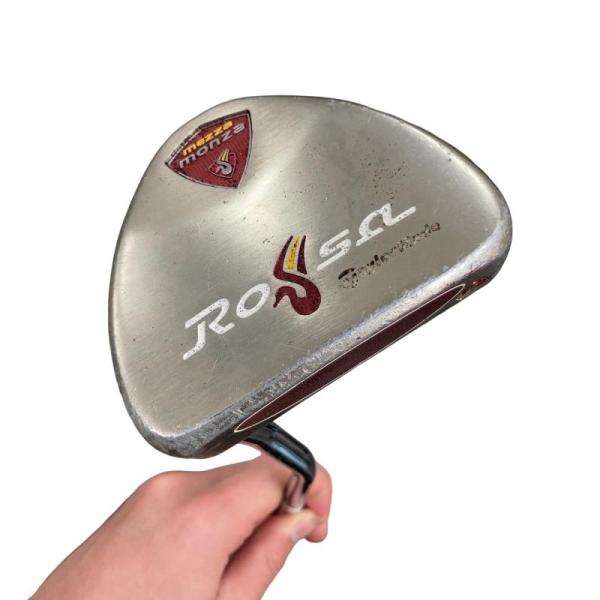 中古　Cランク　テーラーメイド　Ｒｏｓｓａ　Ｒｏｓｓａ　ｍｅｚｚａ　ｍｏｎｚａ　３４インチ　パター　スチール 　フレックスその他 ロフト角:2.50