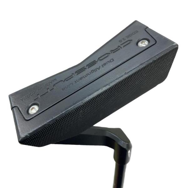 中古　Cランク　ＣＲＯＳＳＰＵＴＴ　ＣＲＯＳＳＰＵＴＴ　ＣＲＯＳＳＰＵＴＴ　Ｅｄｇｅ２．０（ブラック）　３３インチ　パター　スチール 　フレックスその他 ロフト角:3.00