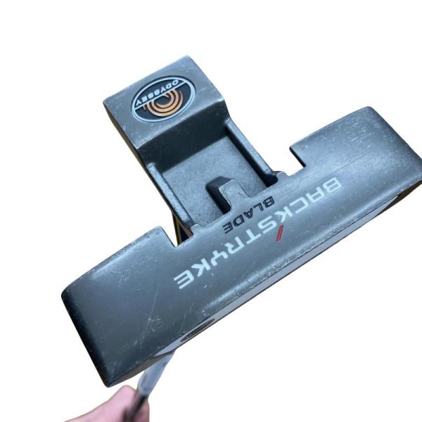 中古　Dランク　オデッセイ　ＢＡＣＫ　ＳＴＲＹＫＥ　ＢＡＣＫ　ＳＴＲＹＫＥ　ＢＬＡＤＥ　３４インチ　パター　スチール 　フレックスその他 ロフト角:4.00