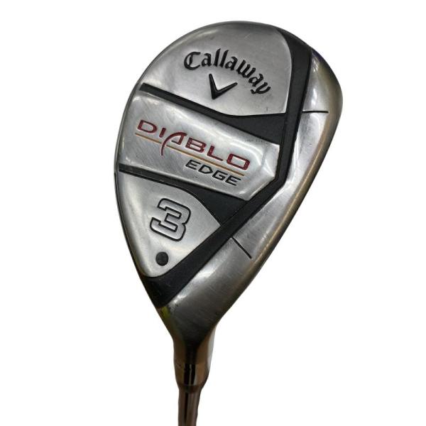 中古　Dランク　キャロウェイ　ＤＩＡＢＬＯ　ＤＩＡＢＬＯ　ＥＤＧＥ（Ｂｌａｃｋ）　３Ｈ　ユーティリティ　ＮＳ　ＰＲＯ　９５０ＧＨ 　フレックスＳ ロフト角:21.00