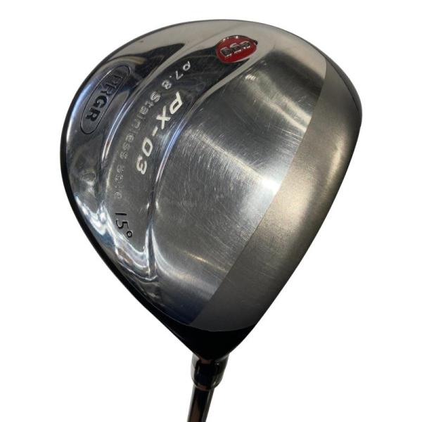 中古　Cランク　プロギア　ｅｇｇ　ｅｇｇ　ＰＸ−０３　１５°　フェアウェイウッド　ｅｇｇオリジナルカーボン 　フレックスＲ ロフト角:15.00