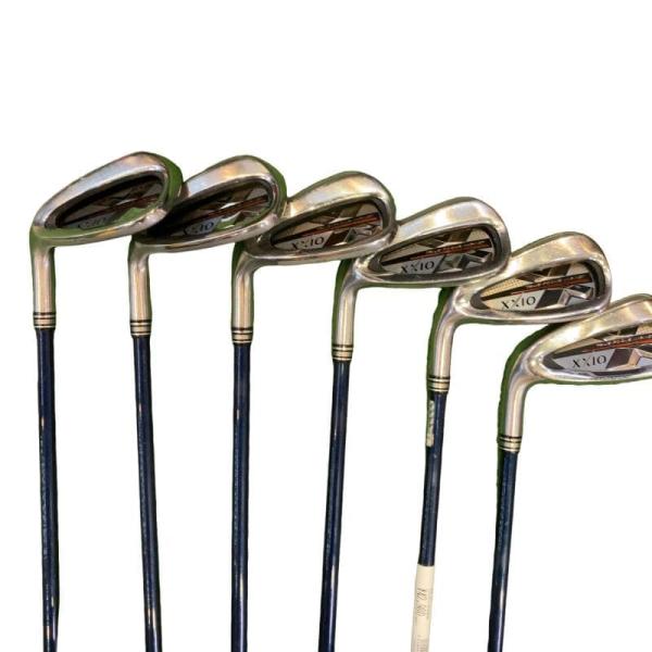 中古　Cランク　ダンロップ　ＸＸＩＯ　ＸＸＩＯ（２０１８）　８Ｓ　レフティ（実本数：６本セット）　アイアンセット　ＸＸＩＯ　ＭＰ１０００（アイアン） 　フレックスＲ ロフト角:29.00