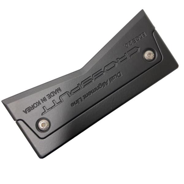 中古　Bランク　ＣＲＯＳＳＰＵＴＴ　ＣＲＯＳＳＰＵＴＴ　ＣＲＯＳＳＰＵＴＴ　Ｅｄｇｅ２．０（ブラック）　３４インチ　パター　スチール 　フレックスその他 ロフト角:3.00