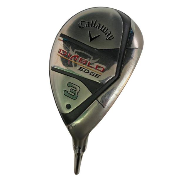 中古　Cランク　キャロウェイ　ＤＩＡＢＬＯ　ＤＩＡＢＬＯ　ＥＤＧＥ（Ｂｌａｃｋ）　３Ｈ　ＵＳＡ　ユーティリティ　Ｄｉａｂｌｏ　Ｅｄｇｅ　Ｈｙｂｒｉｄ　Ｔｏｕｒ　Ｇｒａｐｈｉｔｅ 　フレックスＳ ロフト角:21.00