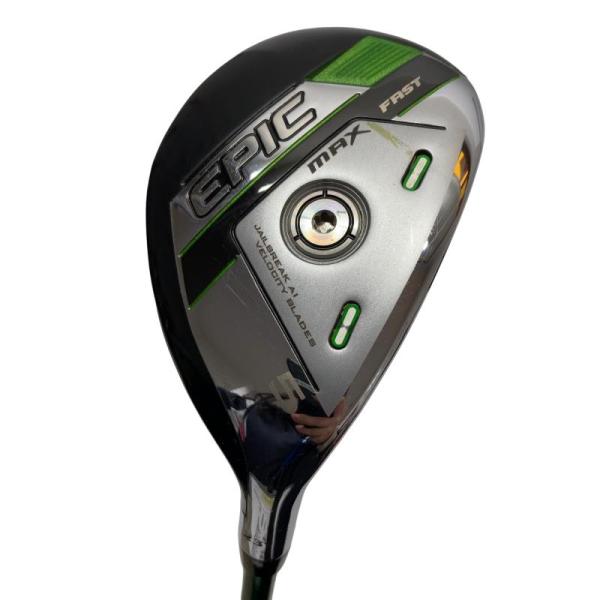 中古　Cランク　キャロウェイ　ＥＰＩＣ　ＥＰＩＣ　ＭＡＸ　ＦＡＳＴ　Ｕ５　ユーティリティ　Ｓｐｅｅｄｅｒ　ＥＶＯＬＵＴＩＯＮ　ｆｏｒ　ＣＷ　４０（２０２１　ＥＰＩＣ　ＵＴ） 　フレックスＳＲ ロフト角:23.00