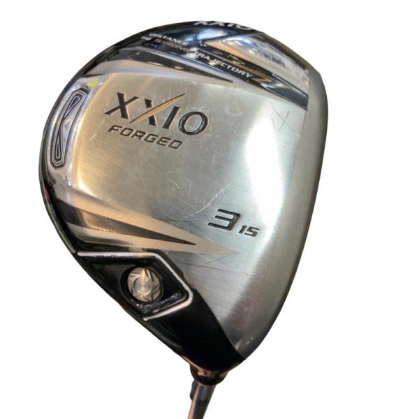 中古　Cランク　ダンロップ　ＸＸＩＯ　ＸＸＩＯ　ＦＯＲＧＥＤ（２０１１）　３Ｗ　フェアウェイウッド　ＸＸＩＯ　ＭＸ３０００ 　フレックスＳ ロフト角:15.00