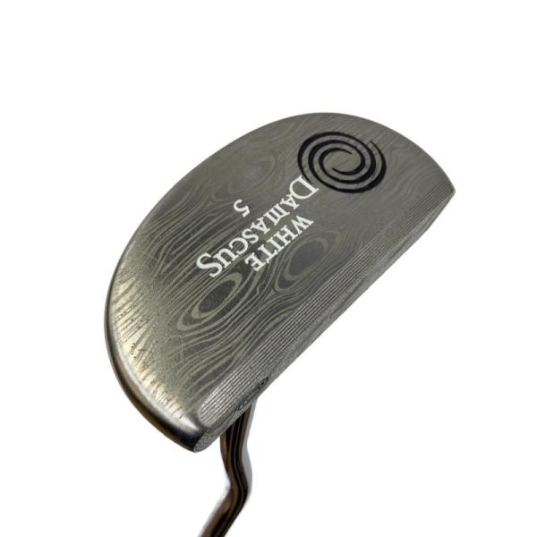 中古　Cランク　オデッセイ　ＷＨＩＴＥ　ＤＡＭＡＳＣＵＳ　ＷＨＩＴＥ　ＤＡＭＡＳＣＵＳ　＃５　３５インチ　パター　スチール 　フレックスその他 ロフト角:3.00