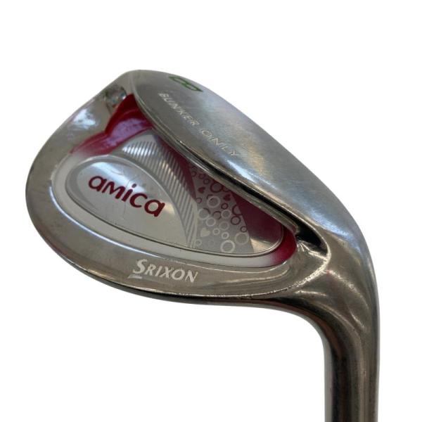 中古　Cランク　ダンロップ　ＳＲＩＸＯＮ　ＳＲＩＸＯＮ　ａｍｉｃａ　ＢＷ　レディース　ウェッジ　ＲＳ−１０３（バンカーウェッジ） 　フレックスその他 ロフト角:60.00